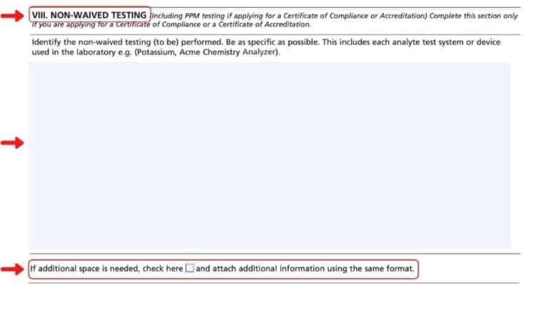 How to Apply for CLIA Certification – Filling out CMS-116