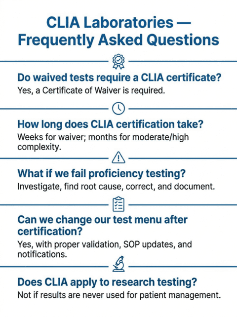 A Practical Guide to Building and Maintaining a Compliant CLIA Laboratory